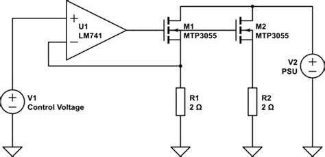 Bjt Parallel Transistors In Constant Current Load Electrical