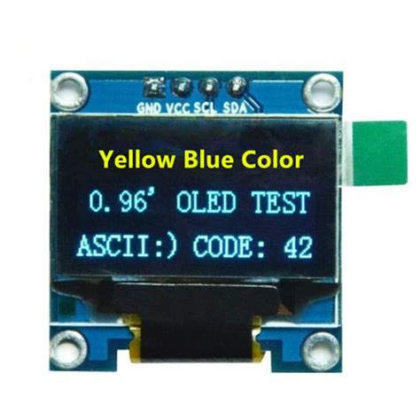 096 Inch I2c Iic Serial Oled Lcd Led Module 128x64 For Display