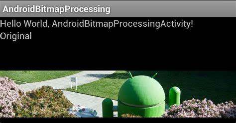 Android Coding Convert Bitmap From Color To Grayscale