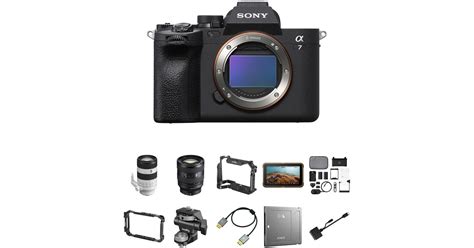 Sony A7 Iv Mirrorless Camera With 20 70mm F4 And 70 200mm F4