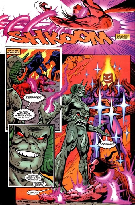 Mephisto Vs Dormammu Battles Comic Vine