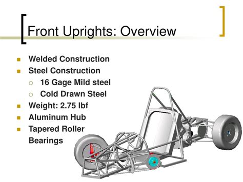 Ppt 2005 Fsae Rolling Chassis Powerpoint Presentation Free Download Id3413244