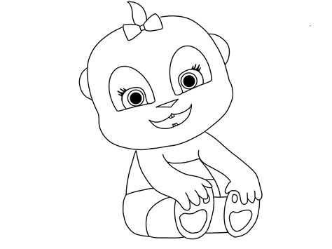 Lulu Party Word Coloring Pages Coloring Pages