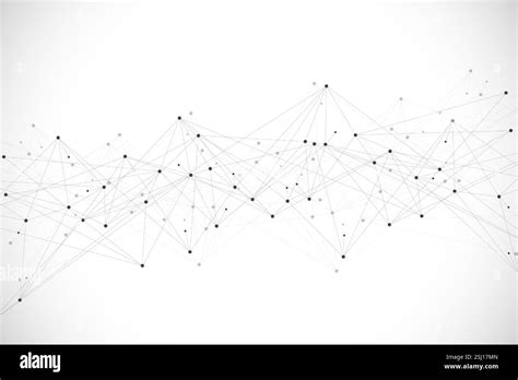 Global Network Connection Concept Big Data Visualization Social