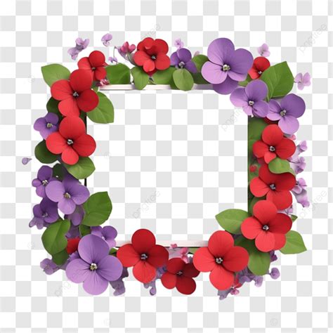 Borde De Flores Png Dibujos Borde De La Hoja Borde De La Flor De La