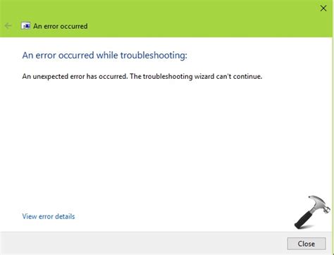Microsoft Office Outlook An Unexpected Error Has Occurred Nitrosand