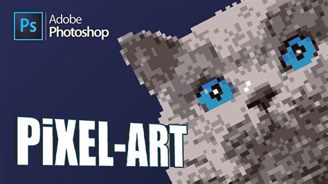 Как сделать пиксель арт в Photoshop Уроки по Adobe