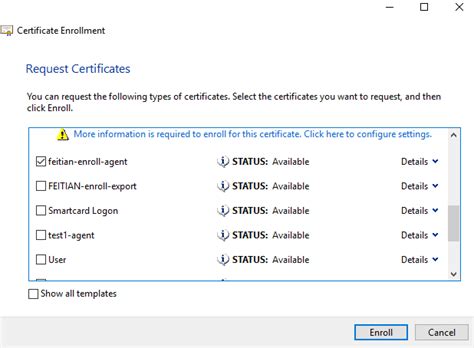Enroll Windows Smart Card Logon Certificates On Behalf Of Other Users Fido Security Keys