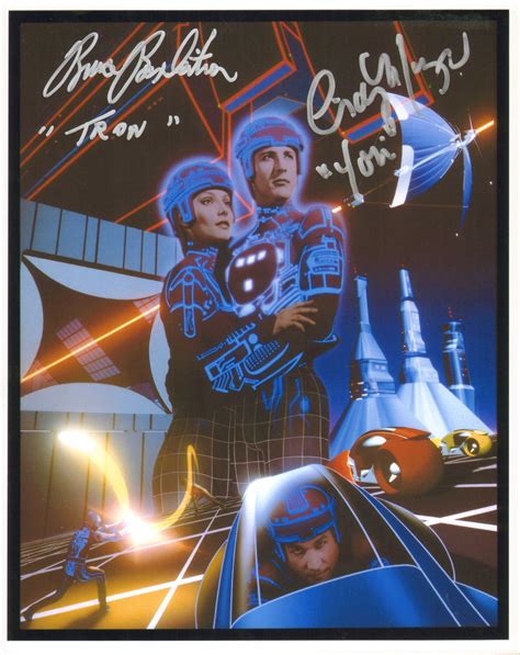 Bruce Boxleitner As Tronalan Bradley And Cindy Morgan As Lora Bainesyo Swau Auction