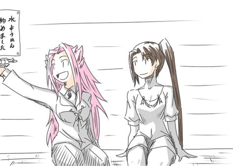 しまかぜちゃんと夕張さんカリ KURO