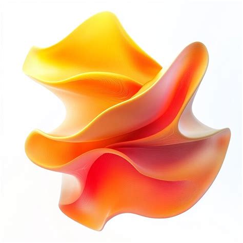 Abstract 3d Object For Ui Premium Ai Generated Image