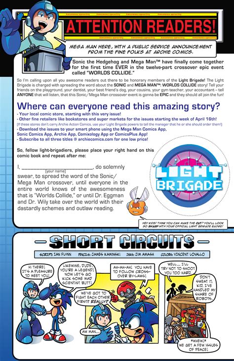 Sonic Mega Man Worlds Collide Vol 1 Read Sonic Mega Man Worlds