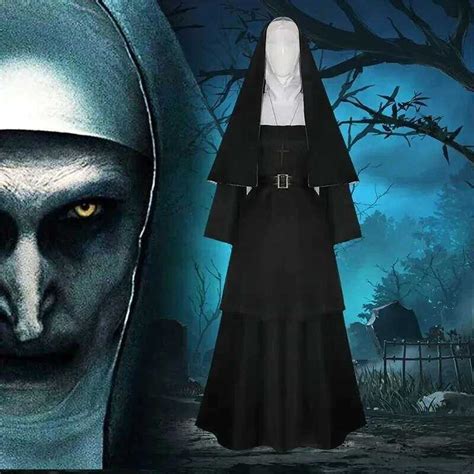 Ly Halloween The Nun Cosplay Costume Horror Films Cosplay Halloween