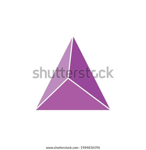 Tetrahedron Triangular Pyramid Shape Stock Vector Royalty Free Tetrahedron Triangular Pyramid Shape Stock Vector Royalty Free