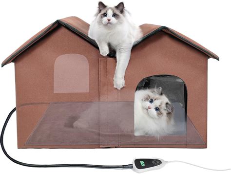Heated Cat House With Intelligent Thermostat Nepal Ubuy