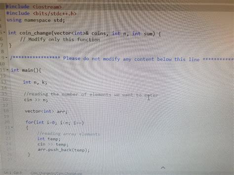 Solved Given A Value Sum If We Want To Make Change For Sum Chegg Com