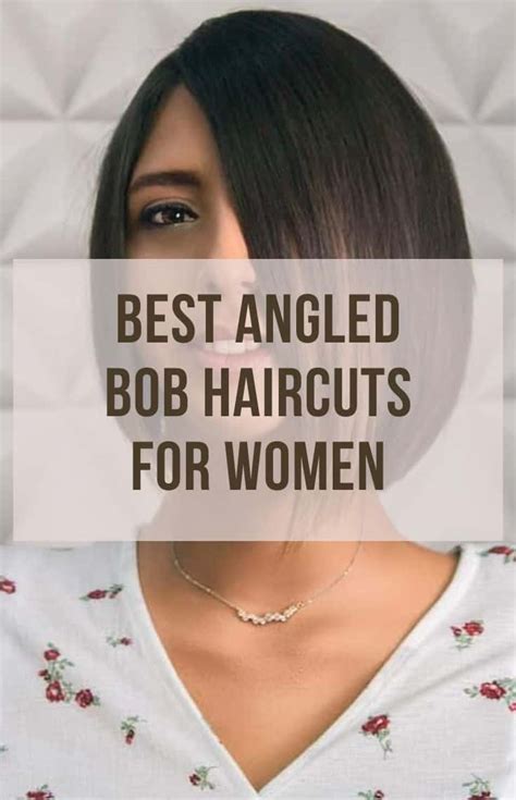 Classy Angle Bob Haircuts For Every Woman
