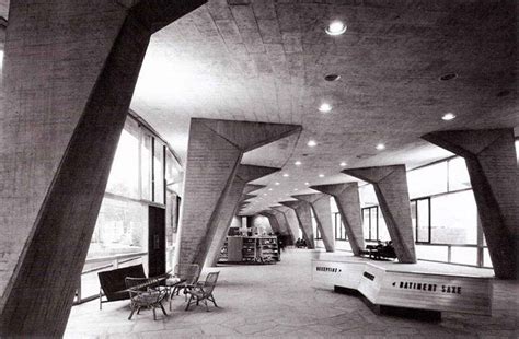 UNESCO HEADQUARTERS PARIS MARCEL BREUER PIER LUIGI NERVI BERNARD ZEHRFUS