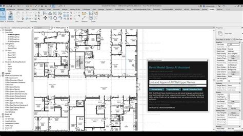 Ai Query Assistant For Autodesk Revit Part 04 Plugin Demo