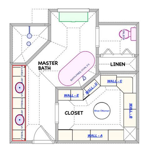 Bathroom Floor Plans With Closets Flooring Tips