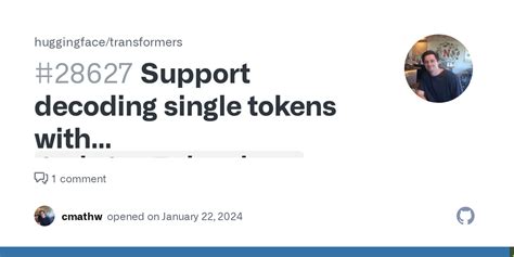 Support Decoding Single Tokens With `codegentokenizer` · Issue 28627