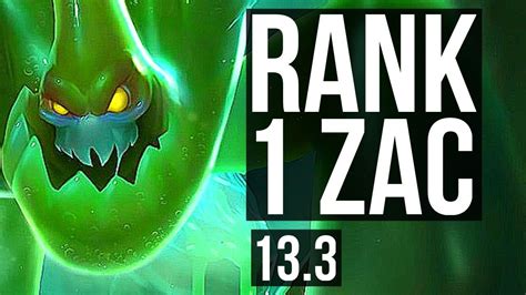 ZAC Ashe Vs VARUS Pyke ADC Rank Zac M Mastery KR Challenger YouTube