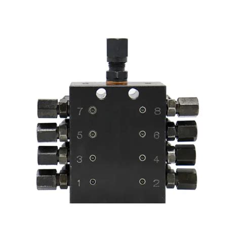 Grease Lubrication Manifold Block Metering Device Valve Progressive