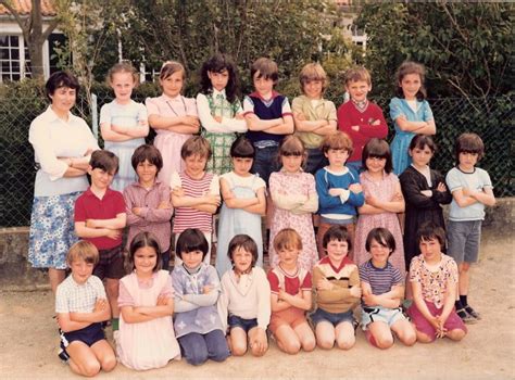 Photo De Classe Cp De 1980 Ecole Primaire Saint Xandre Copains Davant