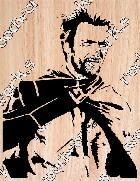 Clint Eastwood Scroll Saw Pattern Maker Patterns