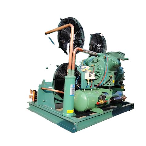 冷室制冷半封闭活塞式压缩机并联冷凝架 Buy Refrigeration Condensing Unit Freezer
