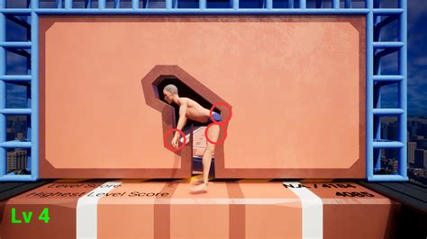ポーズをとって100個の壁の穴をすり抜ける「perfect Poses」，steamで本日リリース。押し出されたら下の階にしがみつけ