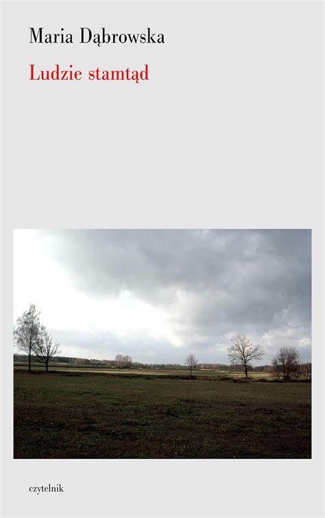 Jp Ludzie Stamtad Dabrowska Maria Foreign Language Books