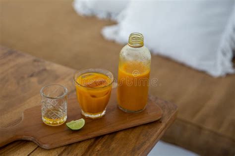 Pure Vegan Immunity System Booster Ginger Shot With Citrus Fruits