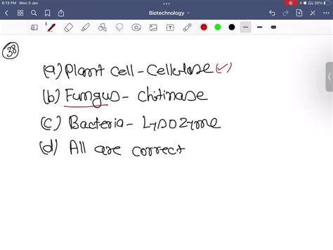 ⏩solved Which Match Is Correct For The Enzyme Which Is Used To… Numerade