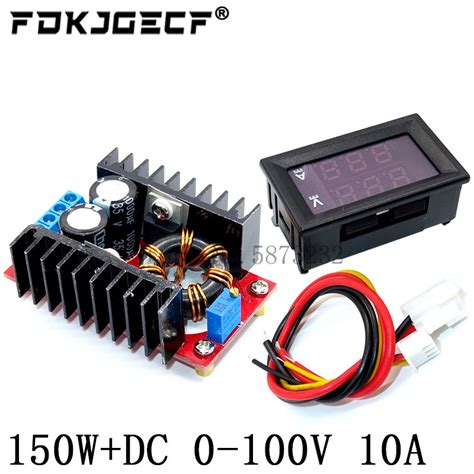 Dc Dc 150w Boost Converter 9a 300w Step Down Buck Converter Power Module Dc 0 100v 10a Digital