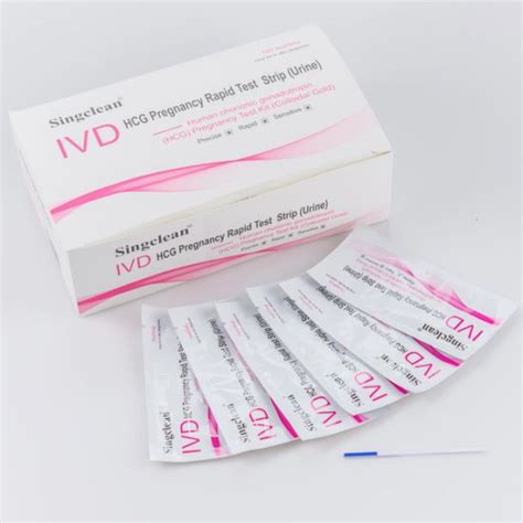 China Hcg Pregnancy Test Urine One Step Diagnostic Rapid Test Kit
