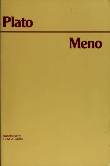 Meno Plato Free Download Borrow And Streaming Internet Archive