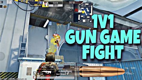 Bgmi 1v1 Gun Game Fight Close Range Youtube