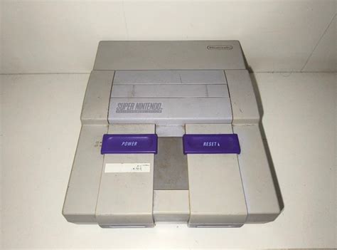 Super Nintendo Snes Usa Faulty Rosak Video Gaming Video Games Nintendo On Carousell