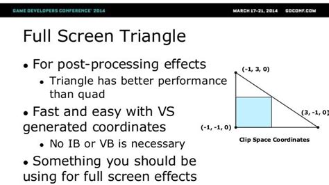 Vertex Shader Tricks By Bill Bilodeau Amd At Gdc14