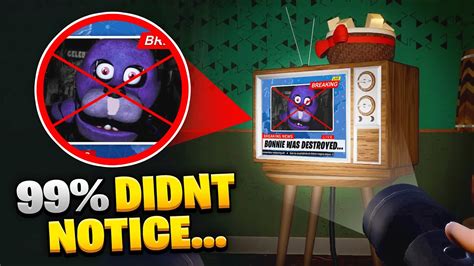 Fnaf Security Breach Easter Eggs At Johnny Duffy Blog