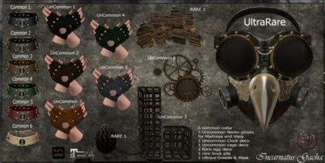 Second Life Marketplace Suicide Gurls Incarnatus Gacha Gloves 2 Uncommon