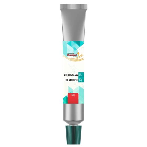 Eritrimicina Gel 2 60g Drogaria Minas Brasil