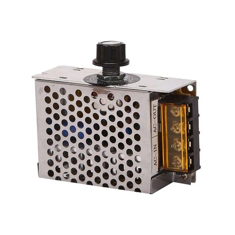 Other Motorcycle Parts 4000w 220v Ac Scr Voltage Regulator Motor Speed Controller Dimmers For