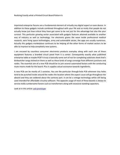 Pcb Prototype By Singlovely111 Issuu