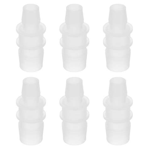Hose Barb Reducer 6 Pcs 34 To 12 Hose Id Connectors Joint Plastic