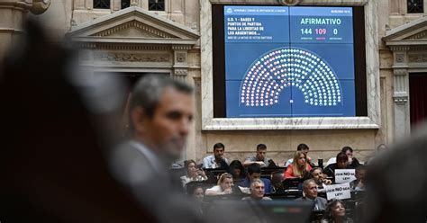 Ley Ómnibus En Diputados El Oficialismo Busca Acuerdos Y No Descarta