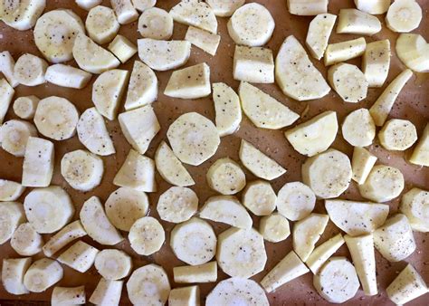 Roasted Parsnips Cooking On The Weekends