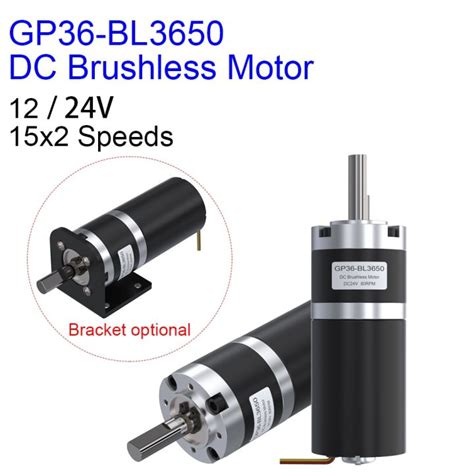 GP BL DC Brushless V V Planetary Gear High Torque Low RPM Micro Gearbox BLDC Motor