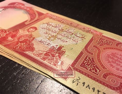 100000 Iraqi Dinars Uncirculated And Crisp 4x25000 Iqd Iraq Currency